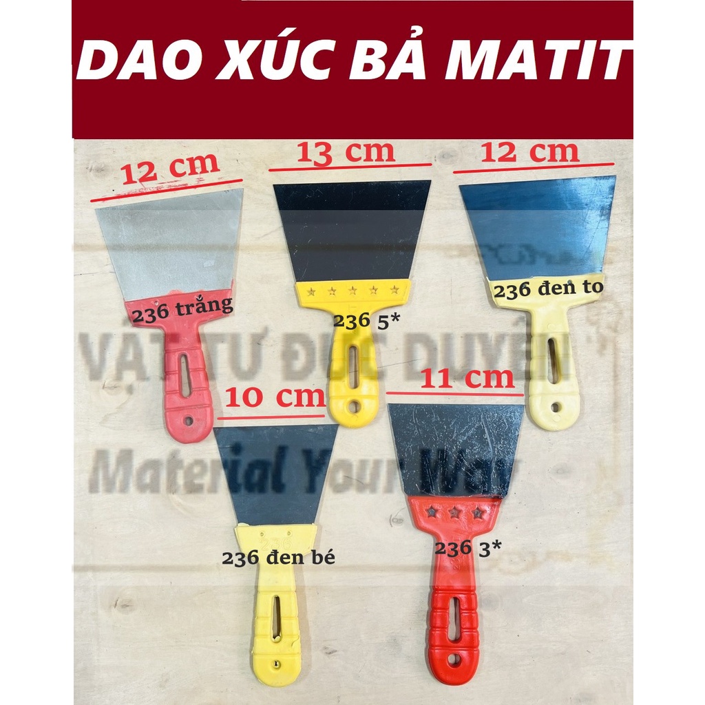 Dao bả dao xúc bả trét matit bả nhựa bả tường | Shopee Việt Nam