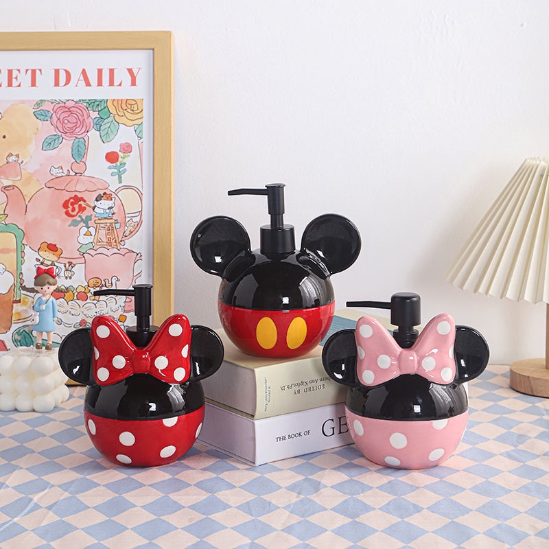 Bình Gốm Rỗng Dạng Nhấn Hình Mickey Minnie Sức Chứa Lớn Trang Trí Siêu ...