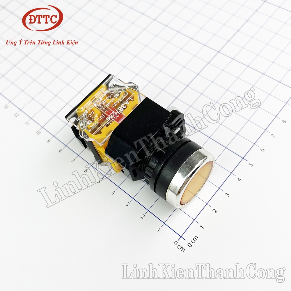 Công Tắc Nhấn Giữ LA38-11T Phi 22mm Màu Xanh Lá, Màu Đỏ, Màu Vàng | Shopee Việt Nam