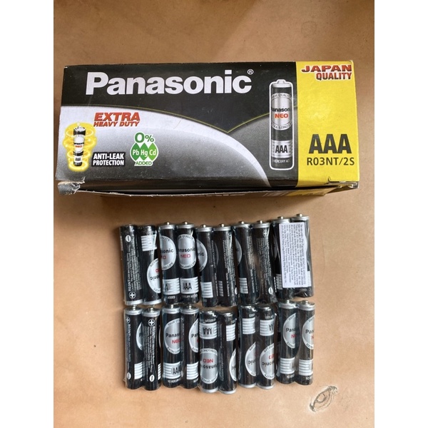 Pin điểu khiển remote điều hoà, tivi Panasonic AAA (vỉ 2viên) | Shopee ...