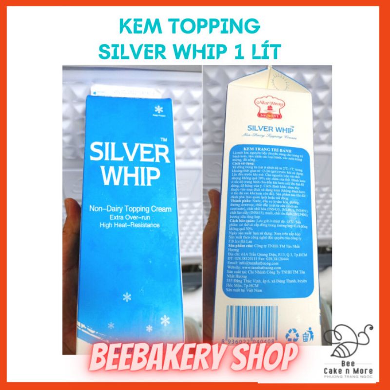 [HỎA TỐC] KEM TOPPING SILVER WHIP - Whipping Cream Silver Whip NHẤT ...