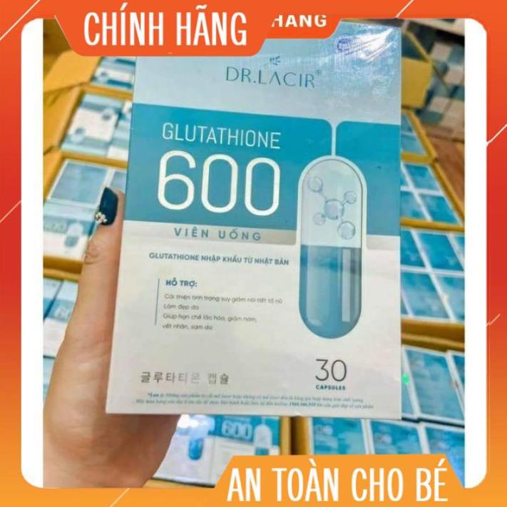 VIÊN UỐNG NÁM TRẮNG DA GLUTATHIONE 600 Dr Lacir kenbomshop | Shopee Việt Nam