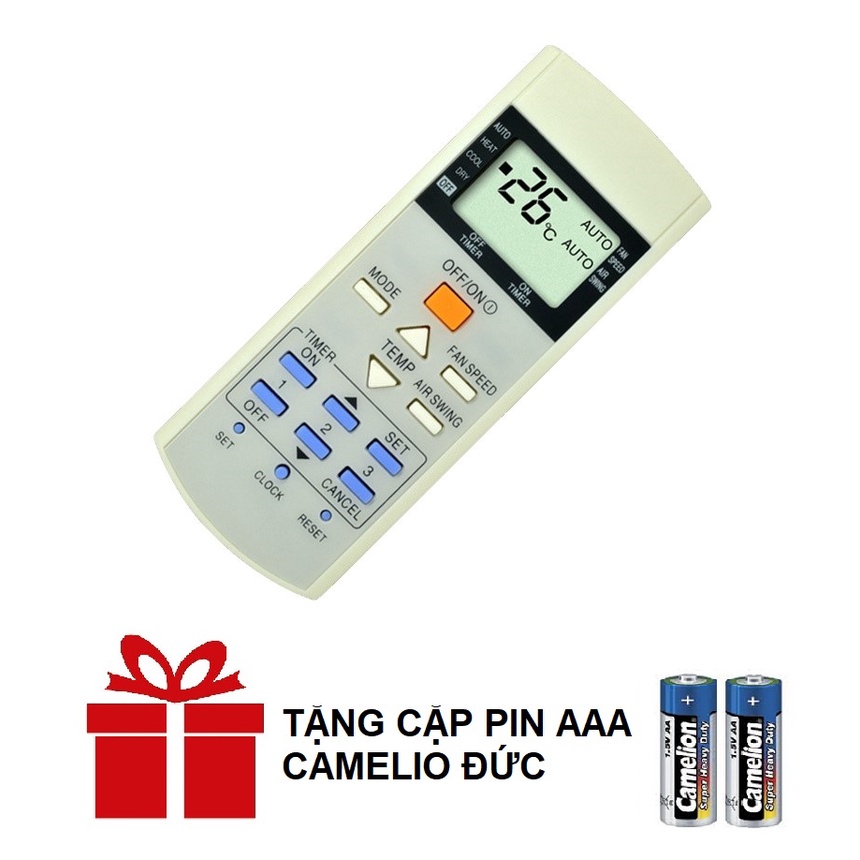 REMOTE MÁY LẠNH PANASONIC không inverter - ĐIỀU KHIỂN ĐIỀU HÒA ...