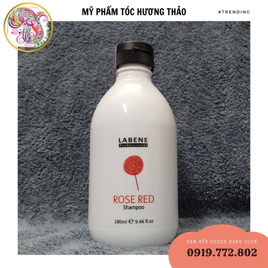 [AUTH-2022] DẦU GỘI DÀNH CHO TÓC NHUỘM MÀU ĐỎ LABENE ROSE RED SHAMPOO ...