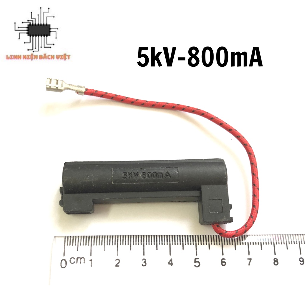 Cầu chì cao áp lò vi sóng 800mA 5KV hộp đen chất lượng tốt | Shopee ...