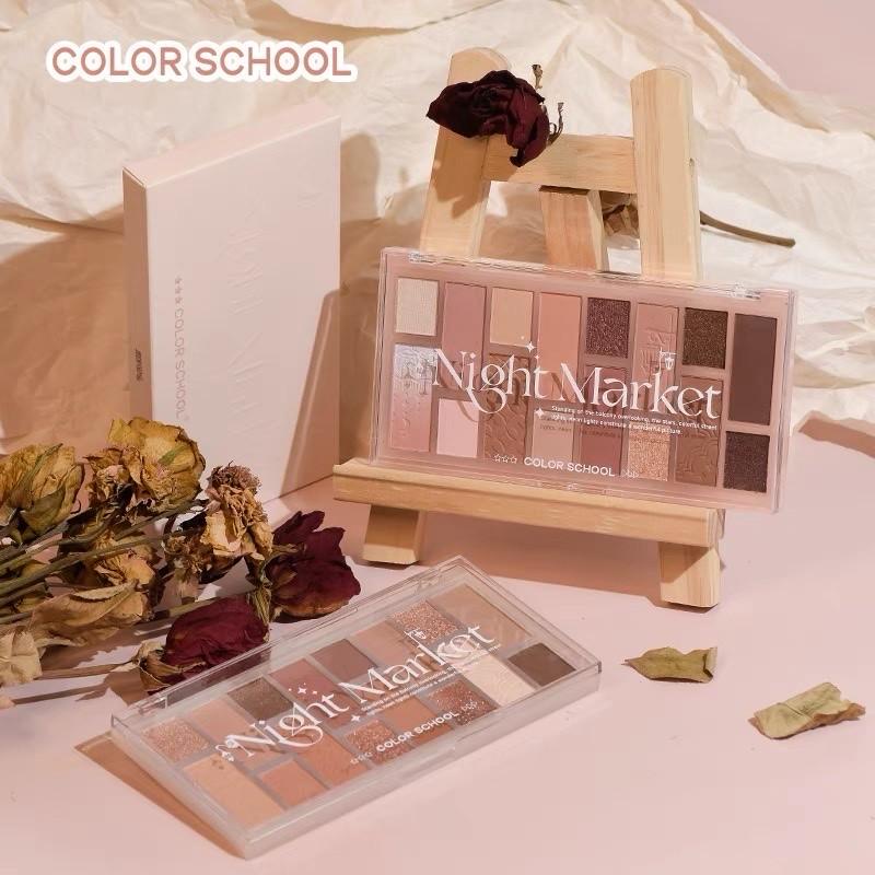 [COLOR SCHOOL] Bảng mắt 16 ô Color School Night Market (CS039) | Shopee ...
