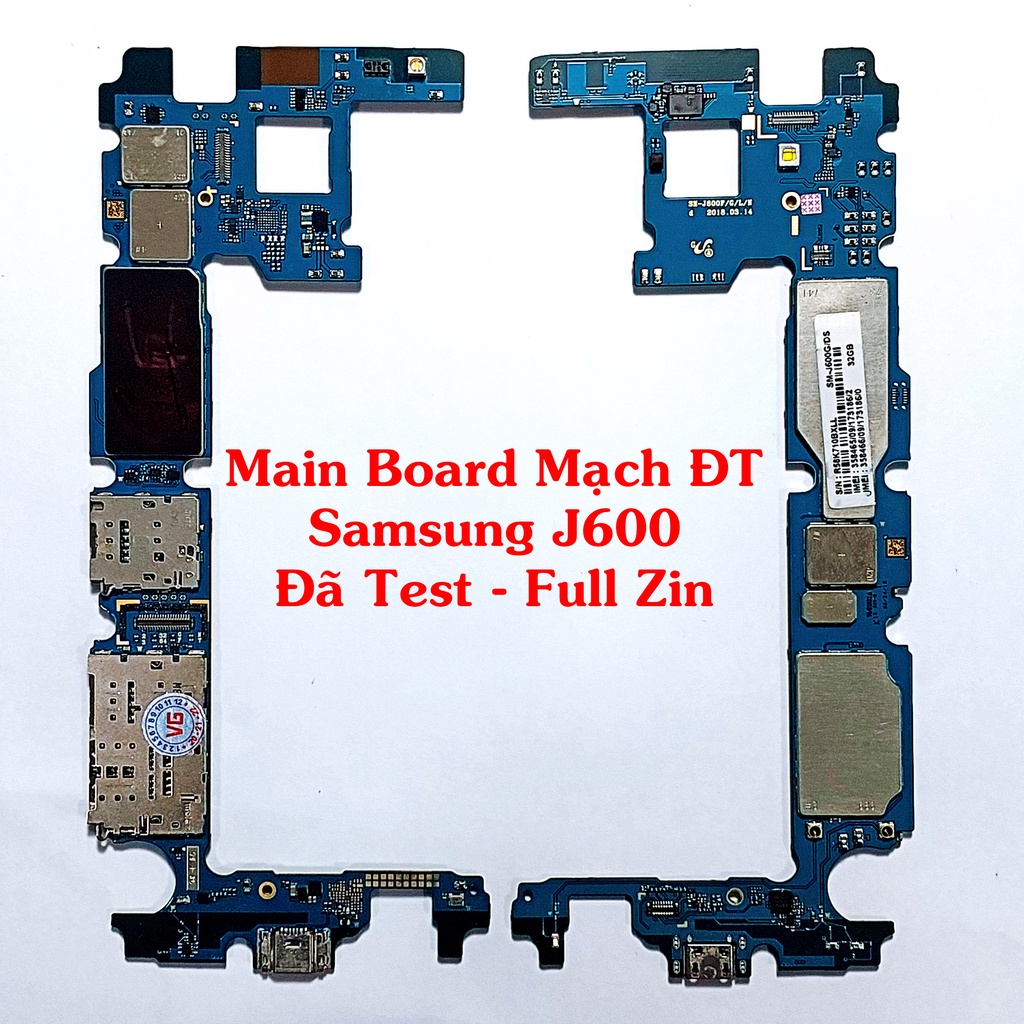 Main Board Mạch Điện Thoại Samsung J600, Đã Test Full Zin | Shopee Việt Nam