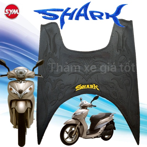 Thảm lót sàn xe Shark, thảm xe SYM Shark mini, 50cc, Shark 150, 170cc ...