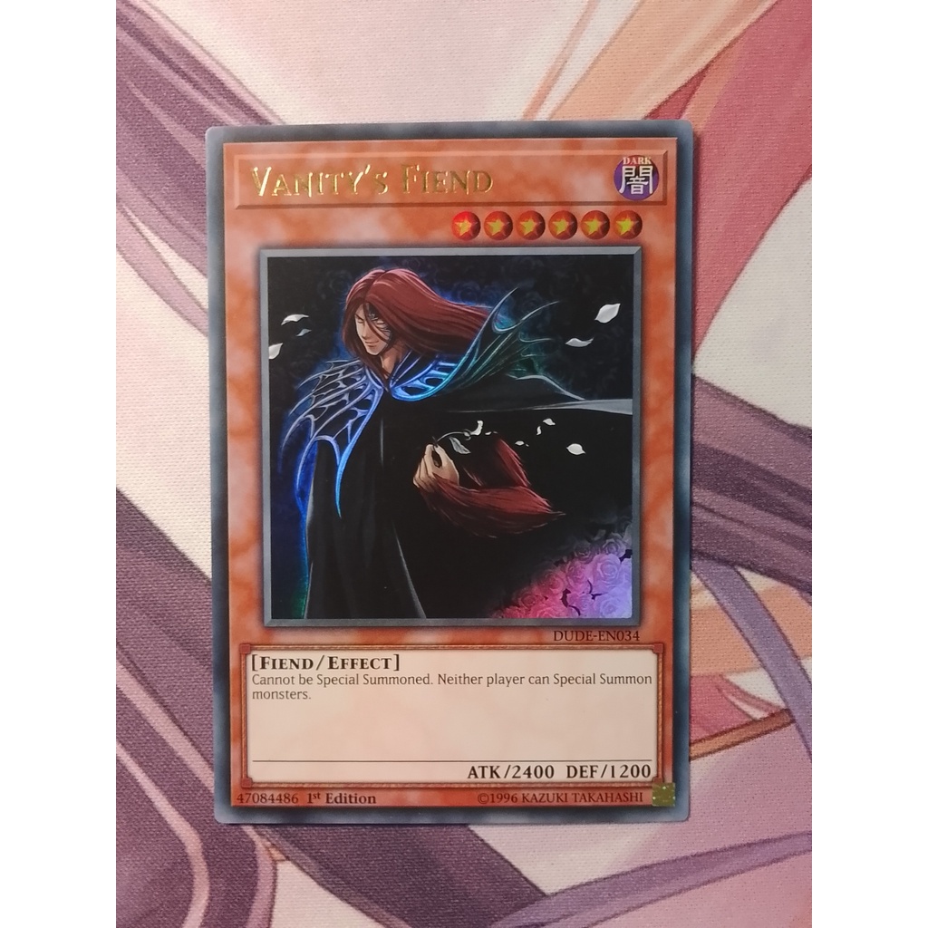 Thẻ Bài Yugioh: Vanity's Fiend DUDE-EN034 | Shopee Việt Nam