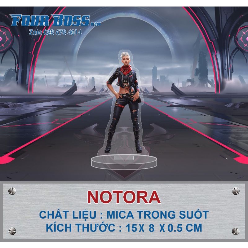 Mô hình nhân vật Notora trong game Free Fire | Shopee Việt Nam