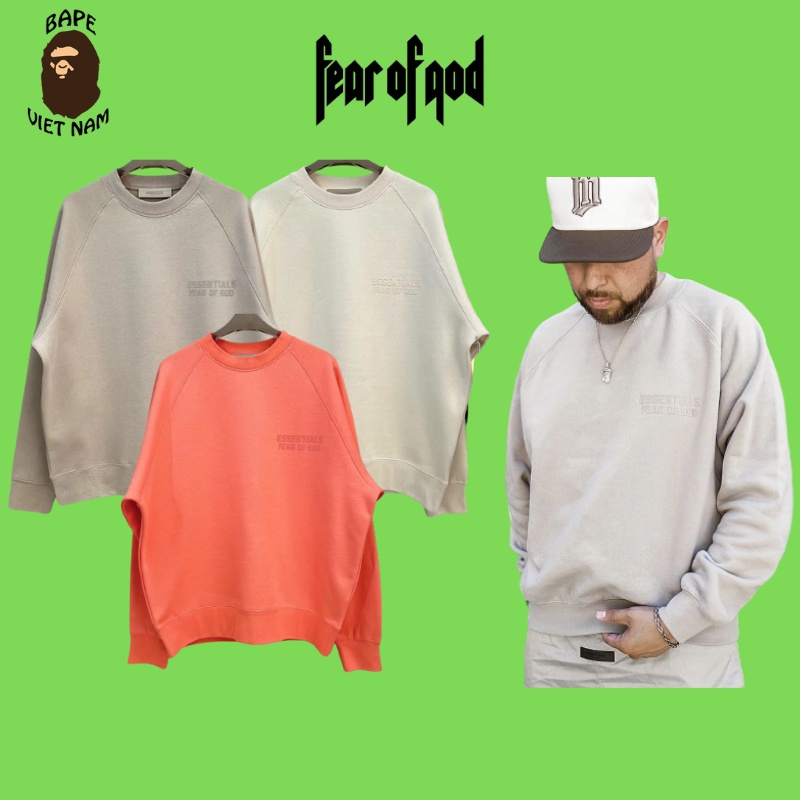 [Best Quality] Áo Sweater Essentials FOG, Fear Of God Essentials ...