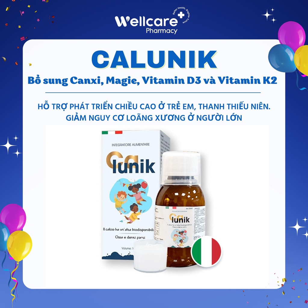 Imochild Calunik – Bổ sung Canxi và Vitamin K2 MK7 hỗ trợ tăng trưởng ...