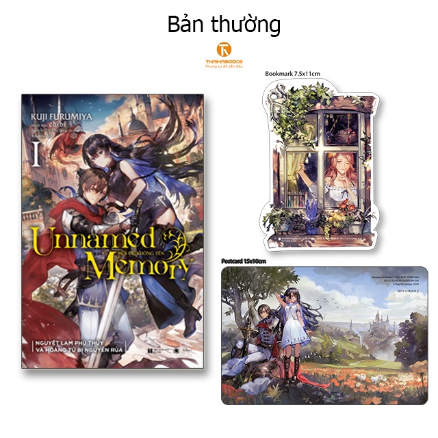 Sách - Unnamed Memory – Hồi ức không tên Tập 1: Nguyệt lam phù thuỷ và ...