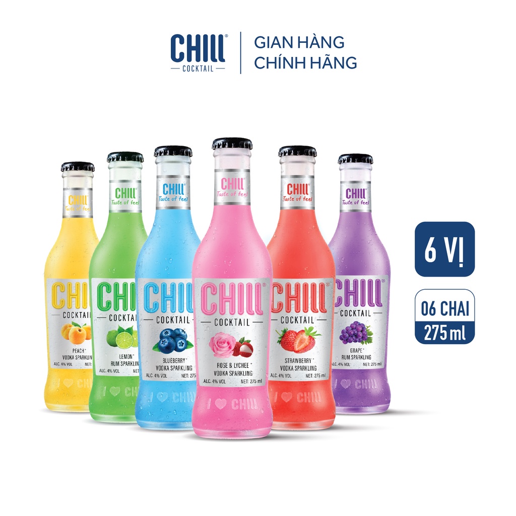 CHILL COCKTAIL chai 275ml | Shopee Việt Nam