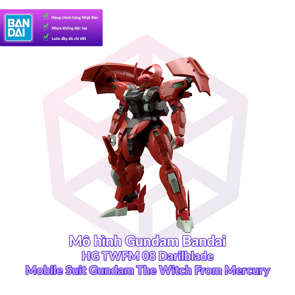 Mô hình Gundam Bandai HG TWFM 08 Darilbalde 1/144 MS Gundam TWFM [GDB ...