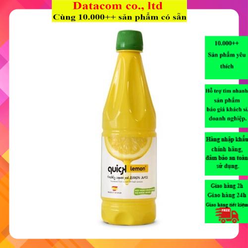 Nước cốt chanh vàng hiệu Quicklemon Lemon Juice 500ml | Shopee Việt Nam