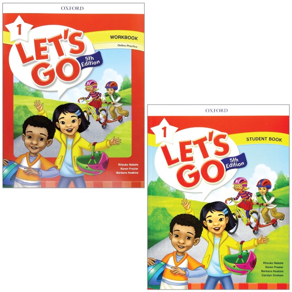 Combo Let's Go Level 1: Student Book + Workbook with Online Practice ...