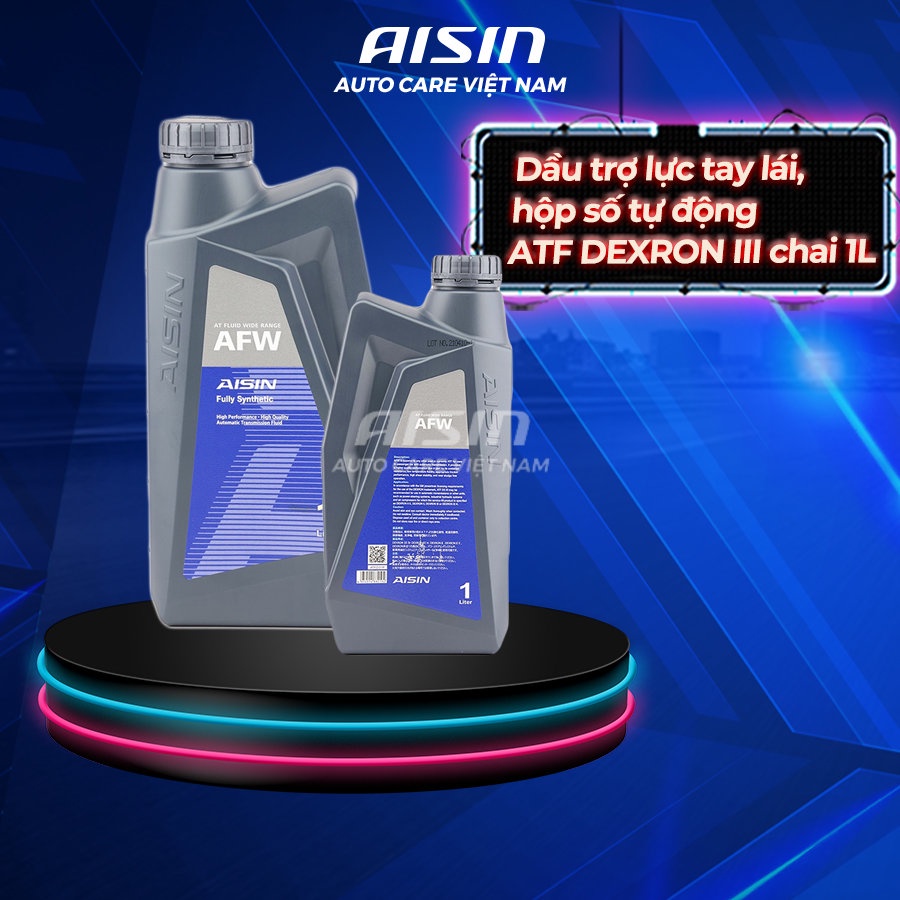 Dầu trợ lực tay lái, hộp số tự động AISIN ATF DEXRON III chai 1L | Shopee Việt Nam