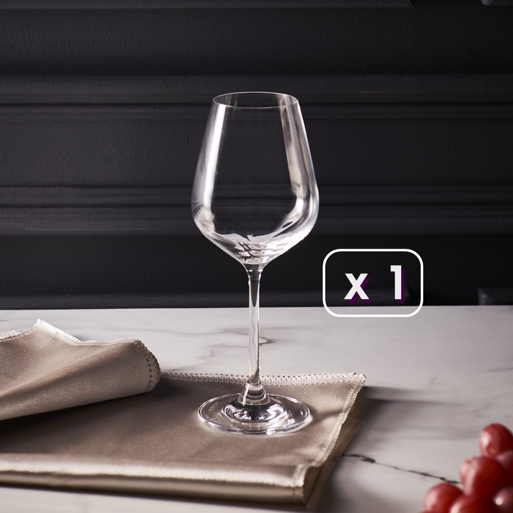 Bộ 6 Ly Uống Rượu Vang Đỏ, Rượu Vang Trắng Pha Lê Cao Cấp Lucaris Universal 420ml Nhập Khẩu ...