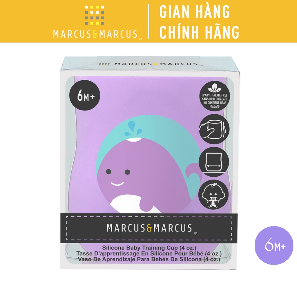 Ly tập uống nước silicon Baby Marcus & Marcus, từ 6 tháng – Willo ...