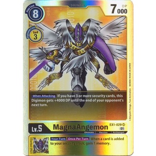 Thẻ bài Digimon - TCG - MagnaAngemon / EX1-029 | Shopee Việt Nam