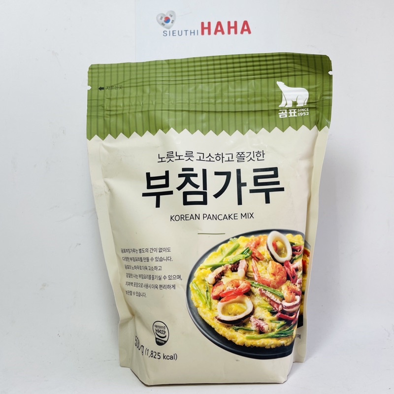 Bột bánh xèo hàn quốc cho bé và gia đình 1kg GOMPYO KOREAN PANCAKE MIX ...