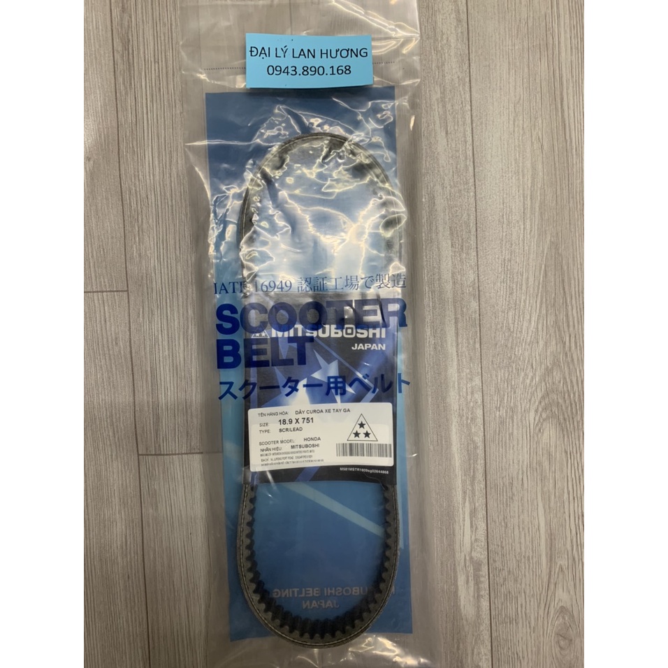 DÂY CUROA CHÍNH HÃNG MITSUBOSHI xe tay ga SCR - LEAD - LEAD 125 2014 ...