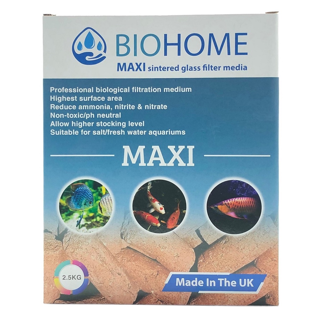 [CHÍNH HÃNG] BIOHOME MAXI 2.5KG VẬT LIỆU LỌC CAO CẤP MADE IN THE UK CHO ...