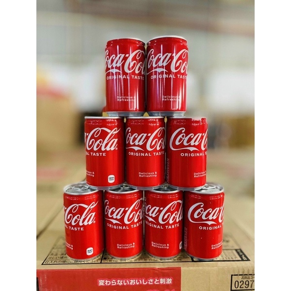 Coca-Cola Original Taste Nhật 160ml / Coca - Cola 300ml [ HÀNG CHÍNH HÃNG ] | Shopee Việt Nam