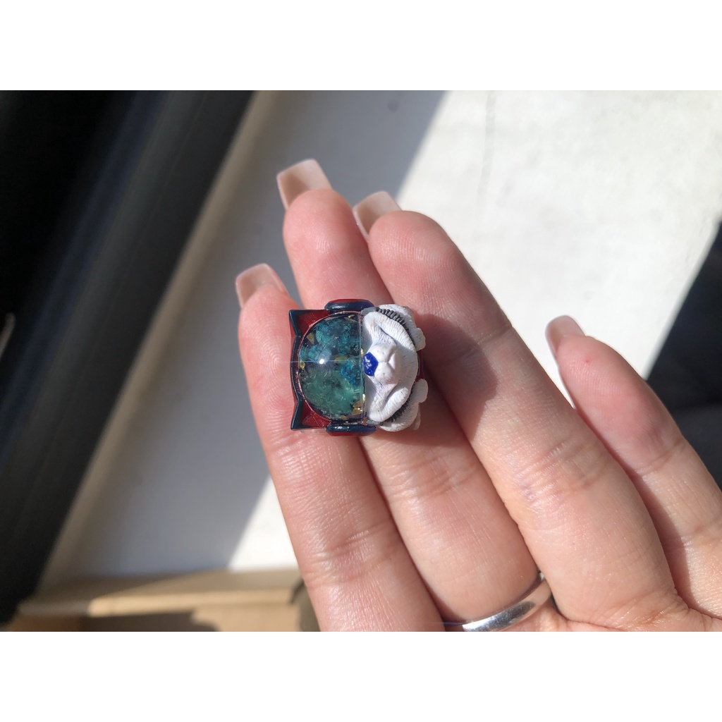 Nút bàn phím cơ artisan keycap sirius ẩn hoa xanh | Shopee Việt Nam