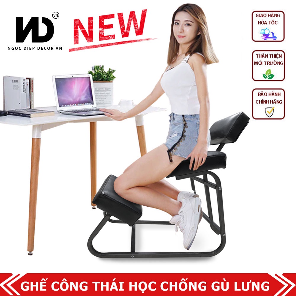 Ghế Chân Quỳ Công Thái Học Aron Cho Dân Văn Phòng, Học Sinh sửa tư thế ...
