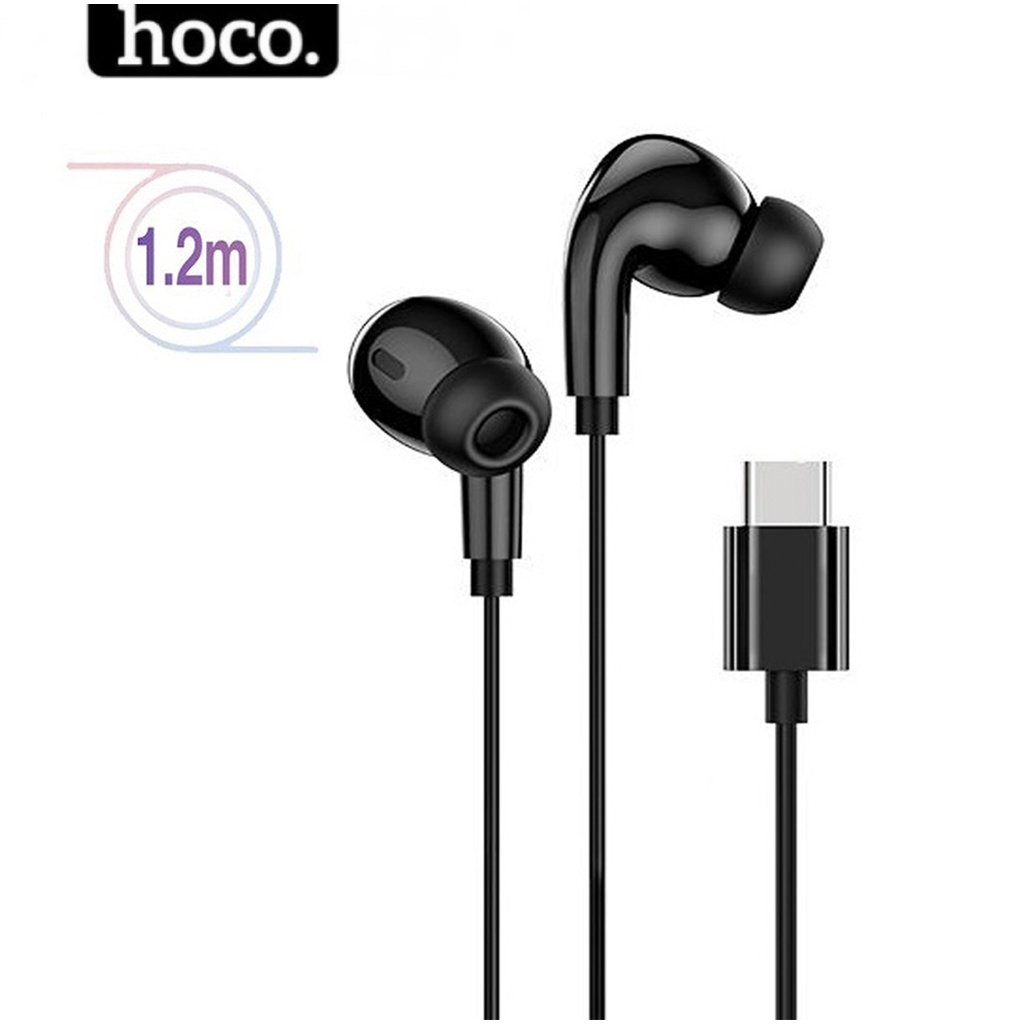 Tai nghe Hoco M80 jack Type-C tích hợp mic đàm thoại dài 1.2M | Shopee Việt Nam