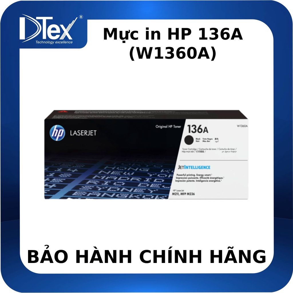 Mực in HP 136A Black (W1360A) - Hàng Chính Hãng | Shopee Việt Nam