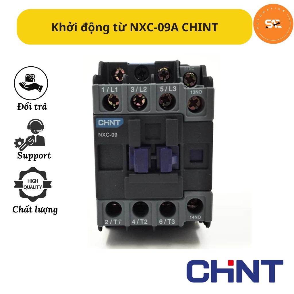 Khởi động từ 3P CHINT NXC-09, Contactor chịu tải 4KW hàng chính hãng | Shopee Việt Nam