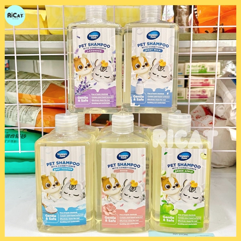 Sữa Tắm Dầu Xả 2in1 SNAPPY TOM cho Chó Mèo | Trixie Shampoo 500ml ...