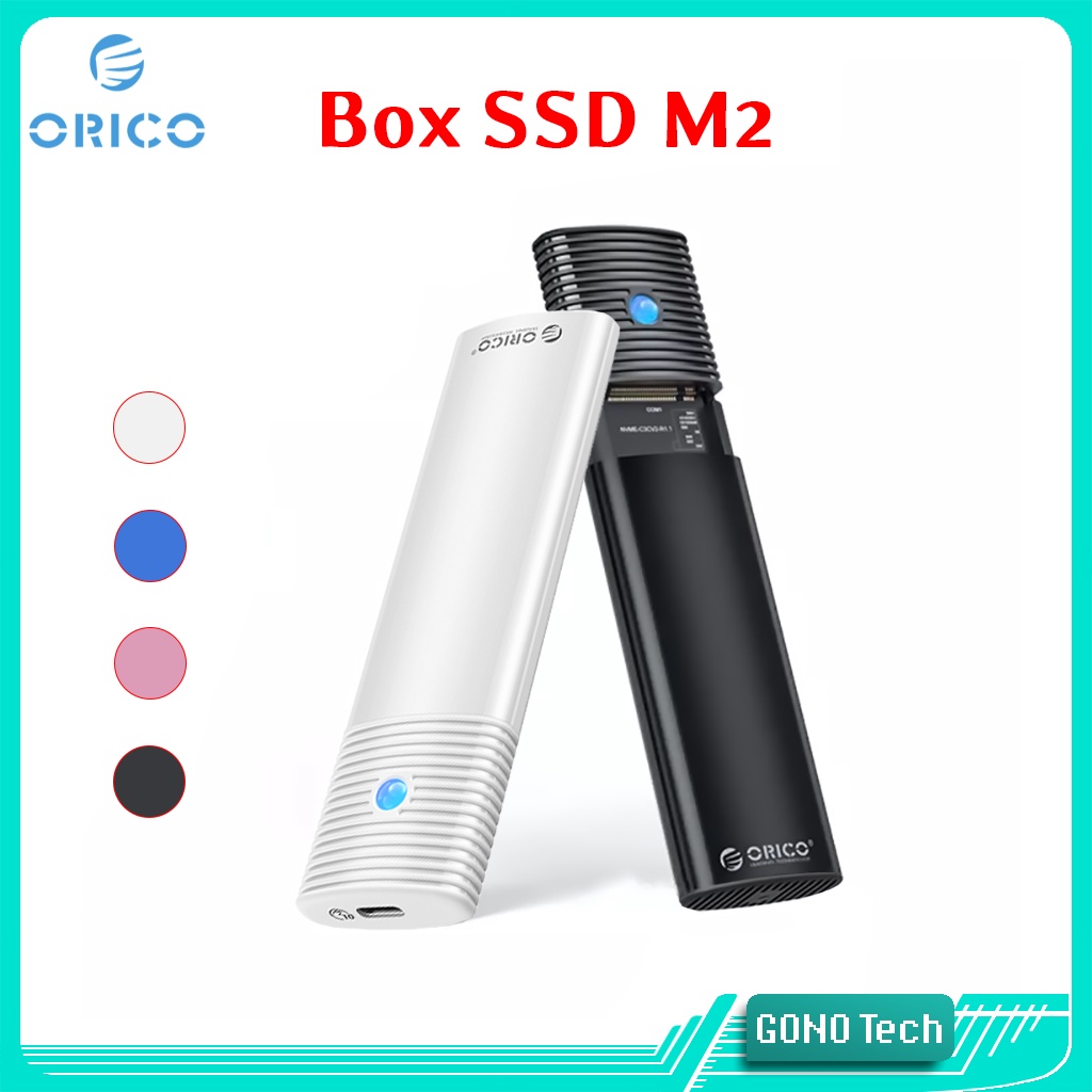 Box SSD M2 NVME / SATA ORICO USB Type C | Chuyển M.2 PCIe/NGFF thành ổ ...
