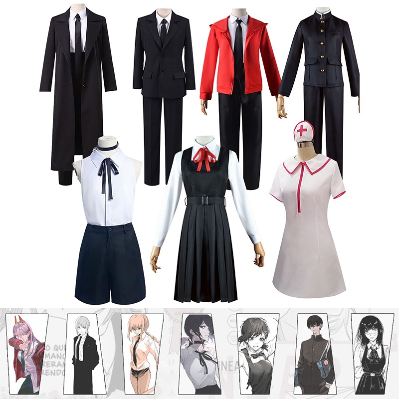 Anime Chainsaw Man Cosplay Makima Cosplay Mitaka Asa Yoshida Cosplay ...