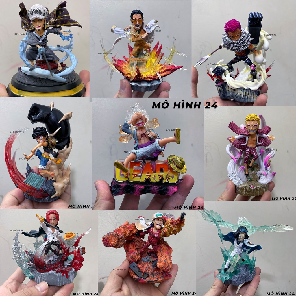 Mô hình nhân vật one piece của G5 studio nhựa PVC luffy sabo aojiki ...