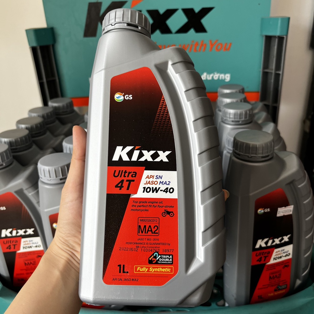 Nhớt KIXX Xe Số/ Kixx Xe Ga Tổng Hợp Hoàn Toàn 10W40/5w40 0.8L/1L | Shopee Việt Nam