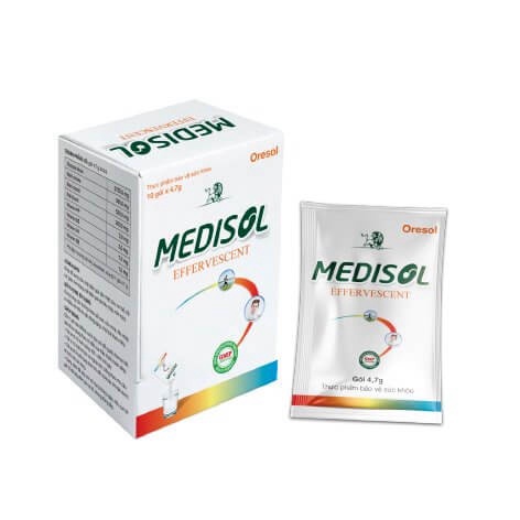 Medisol Effervescent Bù nước và điện giải bổ sung năng lượng, giúp ...