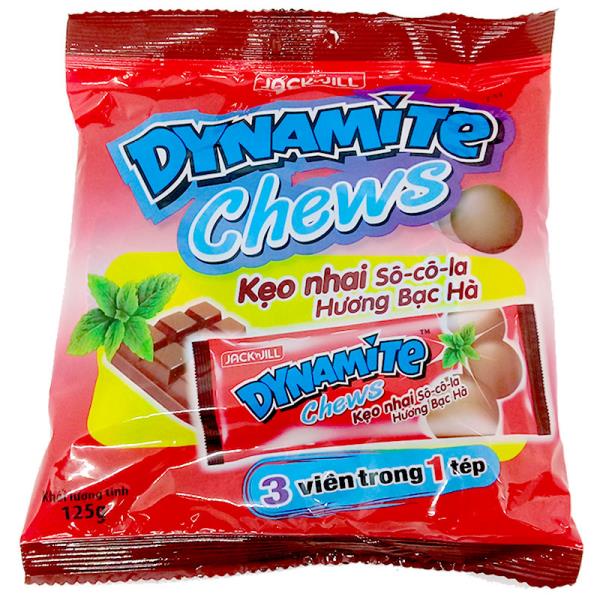 (Chính hãng) kẹo Dynamite socola 3 viên Thái lan 125g ( date mới ...