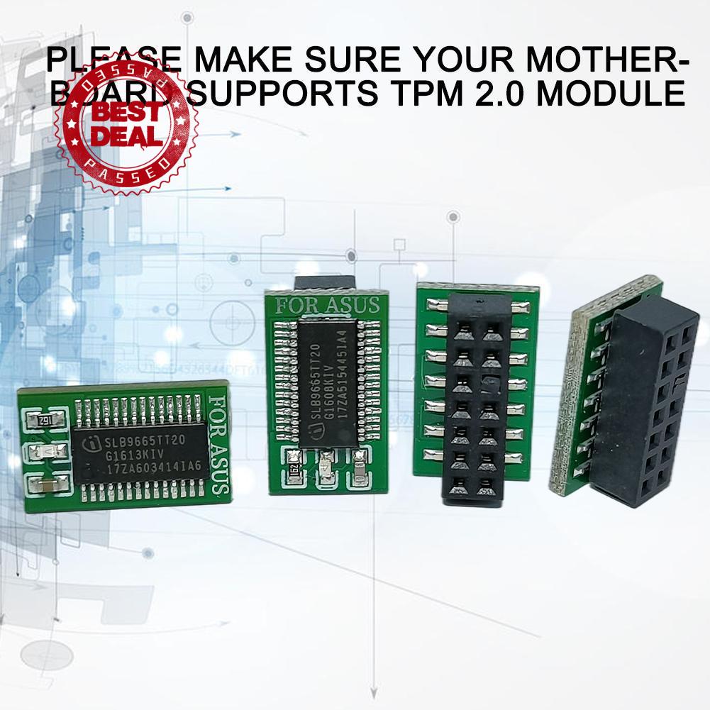 Mô Đun An Toàn Tpm 2.0 Nâng Cấp Windows 11 TPM2.0 Module 12 Đến 20pin ...