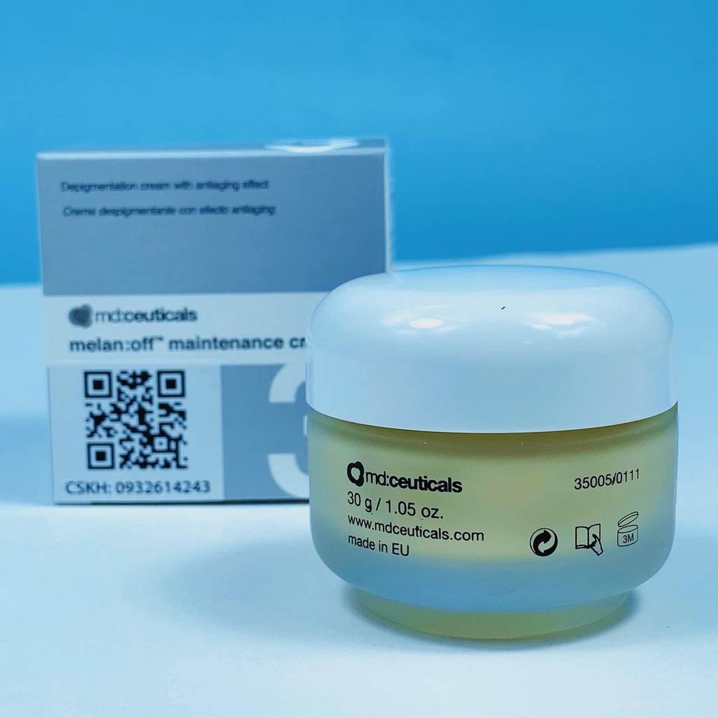 [Hàng cty] Kem Xóa Mờ Nám, Đốm Nâu, Tàn Nhang & Dưỡng Sáng Đều Màu Da Md:Ceuticals Melan Off ...