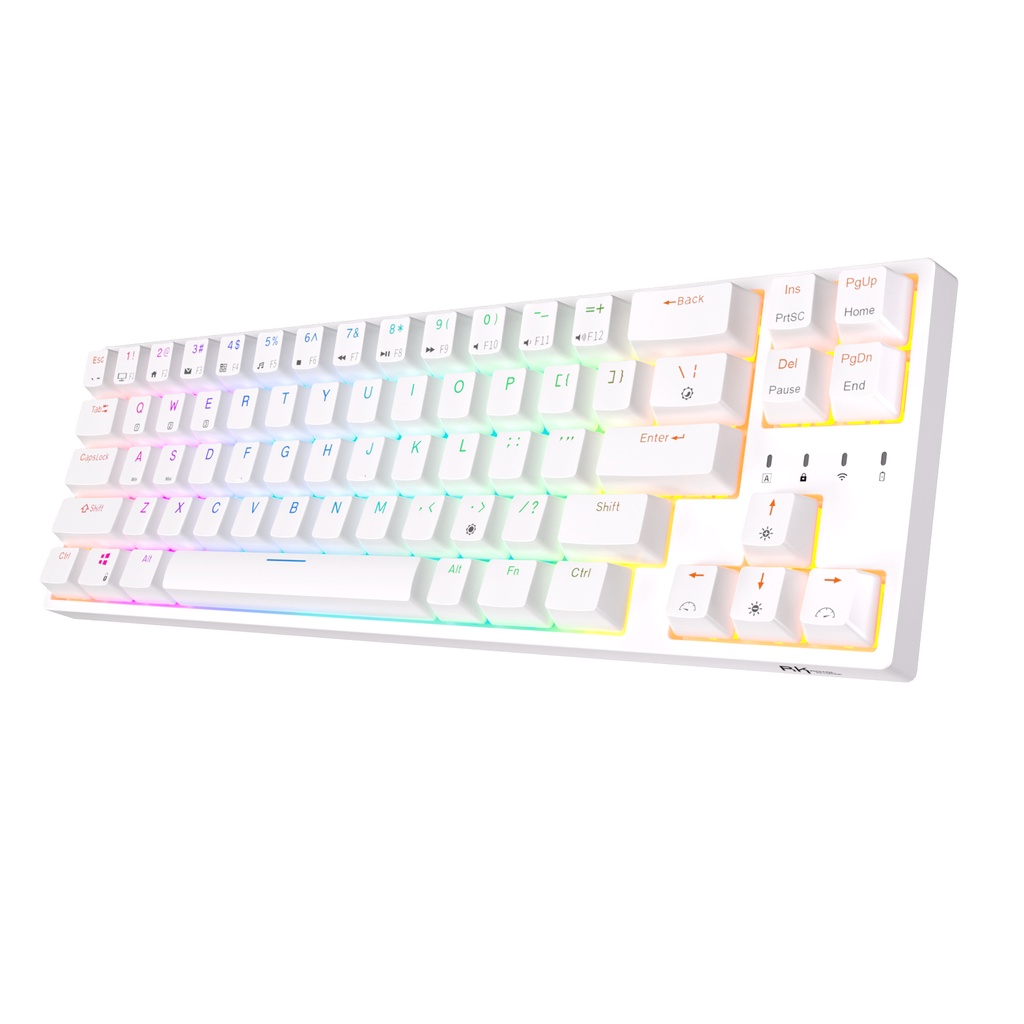 RK68 PLUS RGB - Bàn phím cơ RK68 Plus led RGB kết nối 3 chế độ - Bluetooth 5.0 | Wireless 2.4G ...
