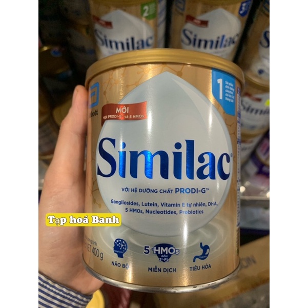 Sữa Similac 5G số 1-2 -3 (400g từ 0-6 tháng) | Shopee Việt Nam