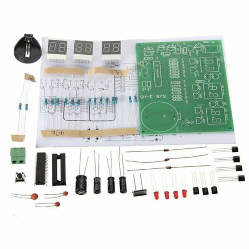 Mạch đồng hồ điện tử AT89C2051 6 LED cho Arduino Flux | Shopee Việt Nam