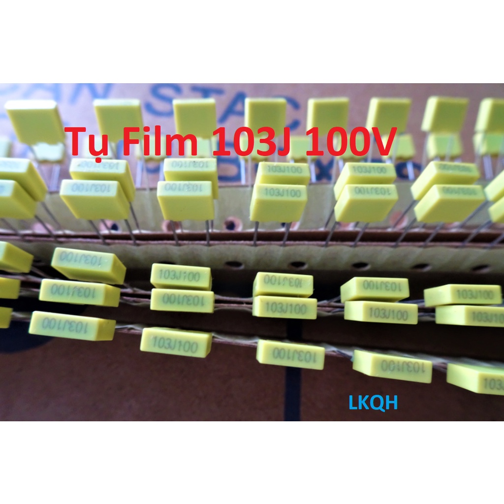 (Gói 10 chiếc ) Tụ film 103J 100V tụ điện 103J100 chính hãng | Shopee ...