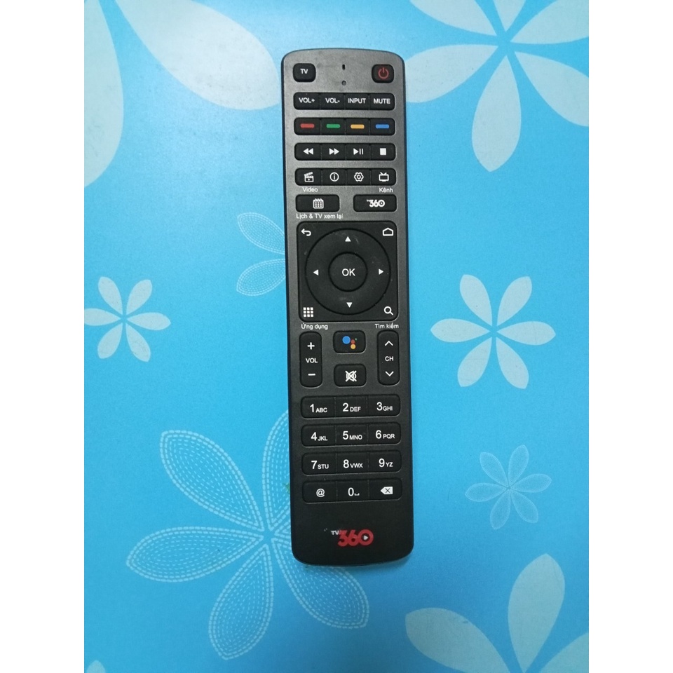 Điều Khiển Đầu Thu TV Box 4K - TV360 Của Viettel Có Giọng Nói Chính ...