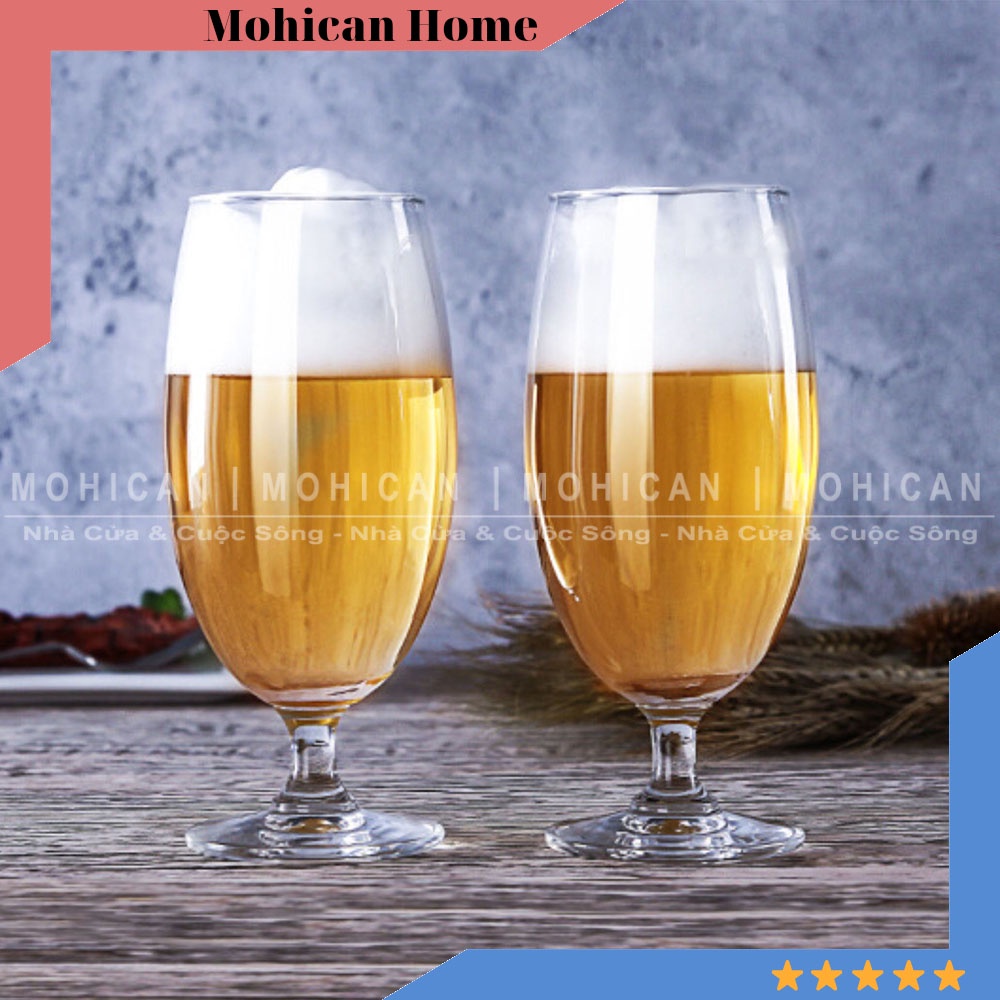 Ly thủy tinh uống bia Ocean Classic Beer 420ml, cốc thủy tinh kiểu đẹp ...