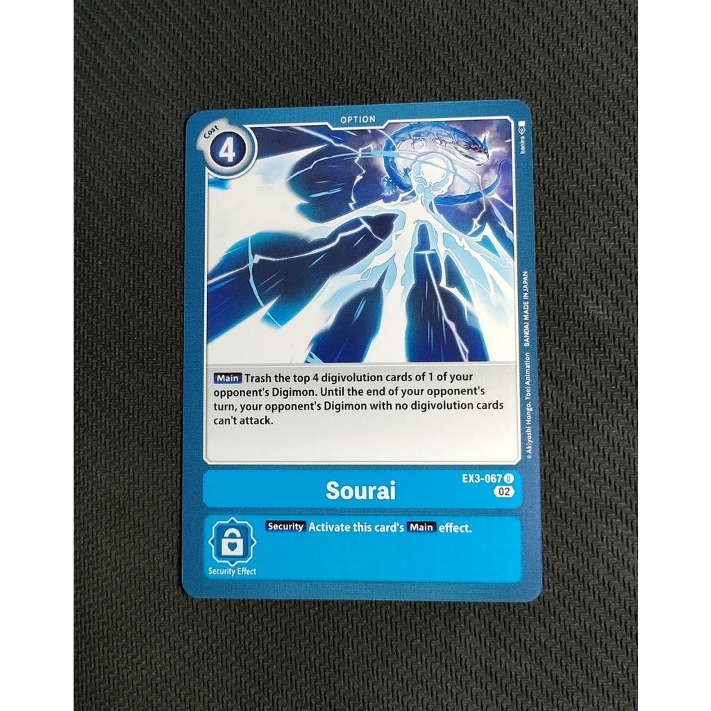 [DIGIMON] Sourai - EX3-067 | Shopee Việt Nam